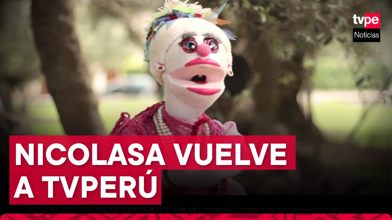 Nicolasa regresó a TVPerú luego de 13 años - YouTube