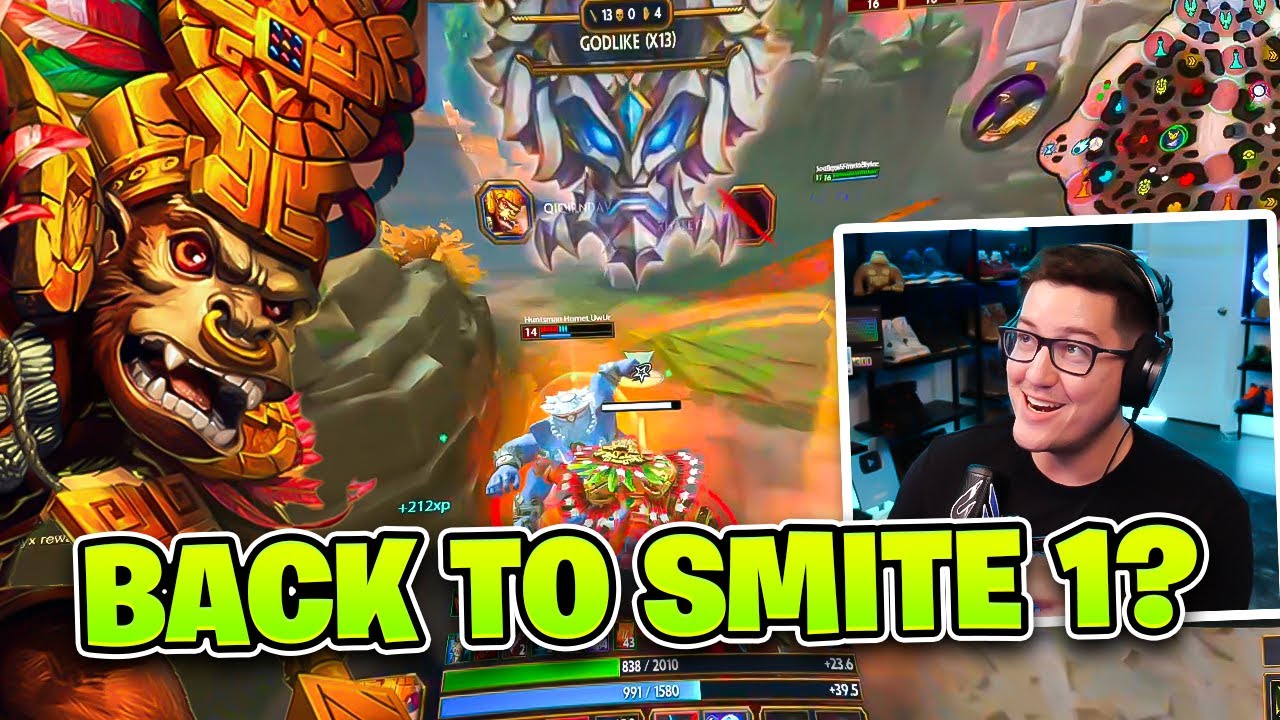 SMITE 1 IS SO MUCH BETTER..... - Hun Batz Smite 1 Gameplay - YouTube