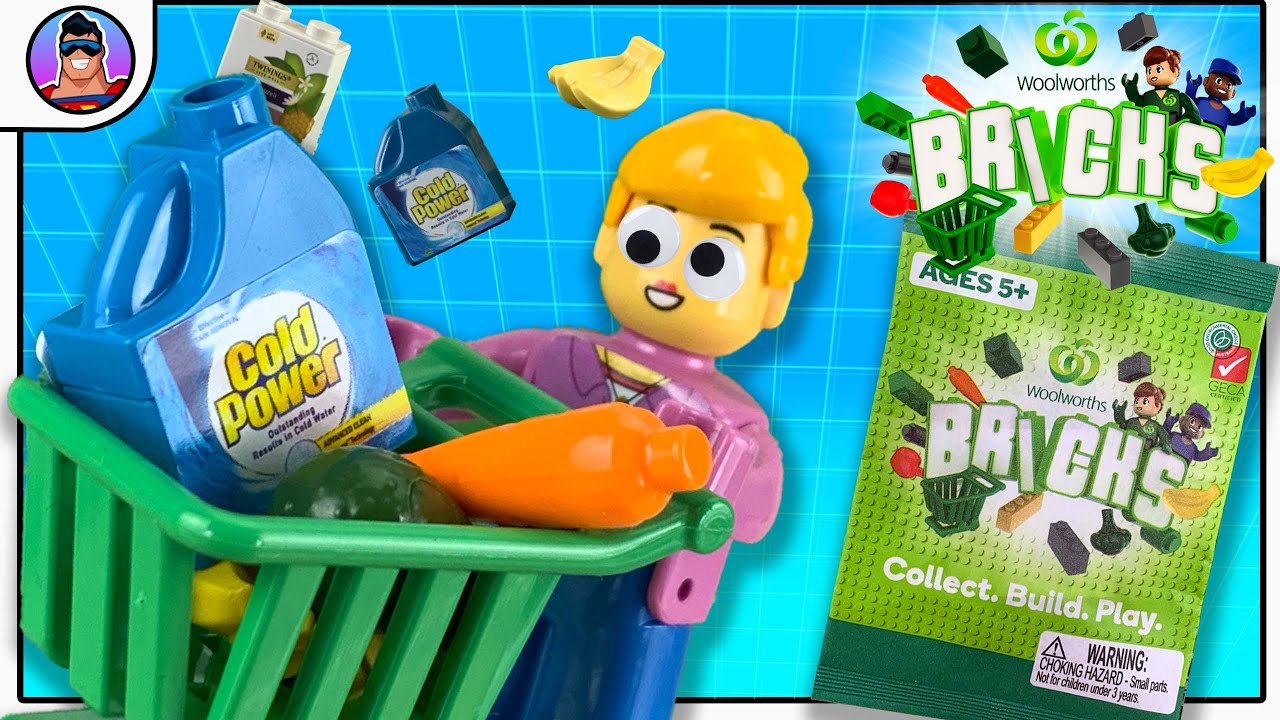 Woolworths & Countdown BRICKS! | Woolworths MYSTERY BRICKS Bags opening ...