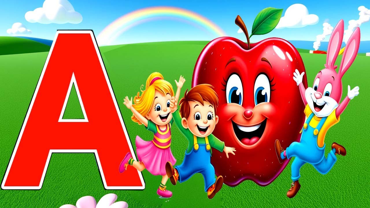 ABC Fun for Kids 🎨 | Learn Alphabet A to Z | Phonics Learning Song ...
