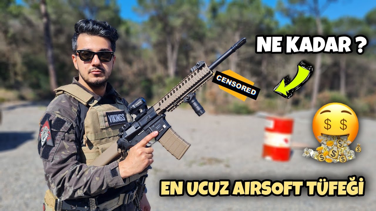 TÜRKİYE'NİN EN UCUZ AIRSOFT TÜFEĞİNİ İNCELEDİM ! - YouTube