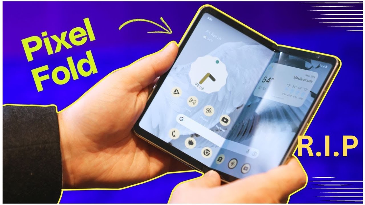 Google Pixel Fold! (RIP) 💀 - YouTube