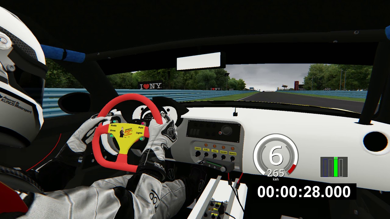 SimXP GT3 Round 8 Watkins Glen Pole Position Lap - YouTube