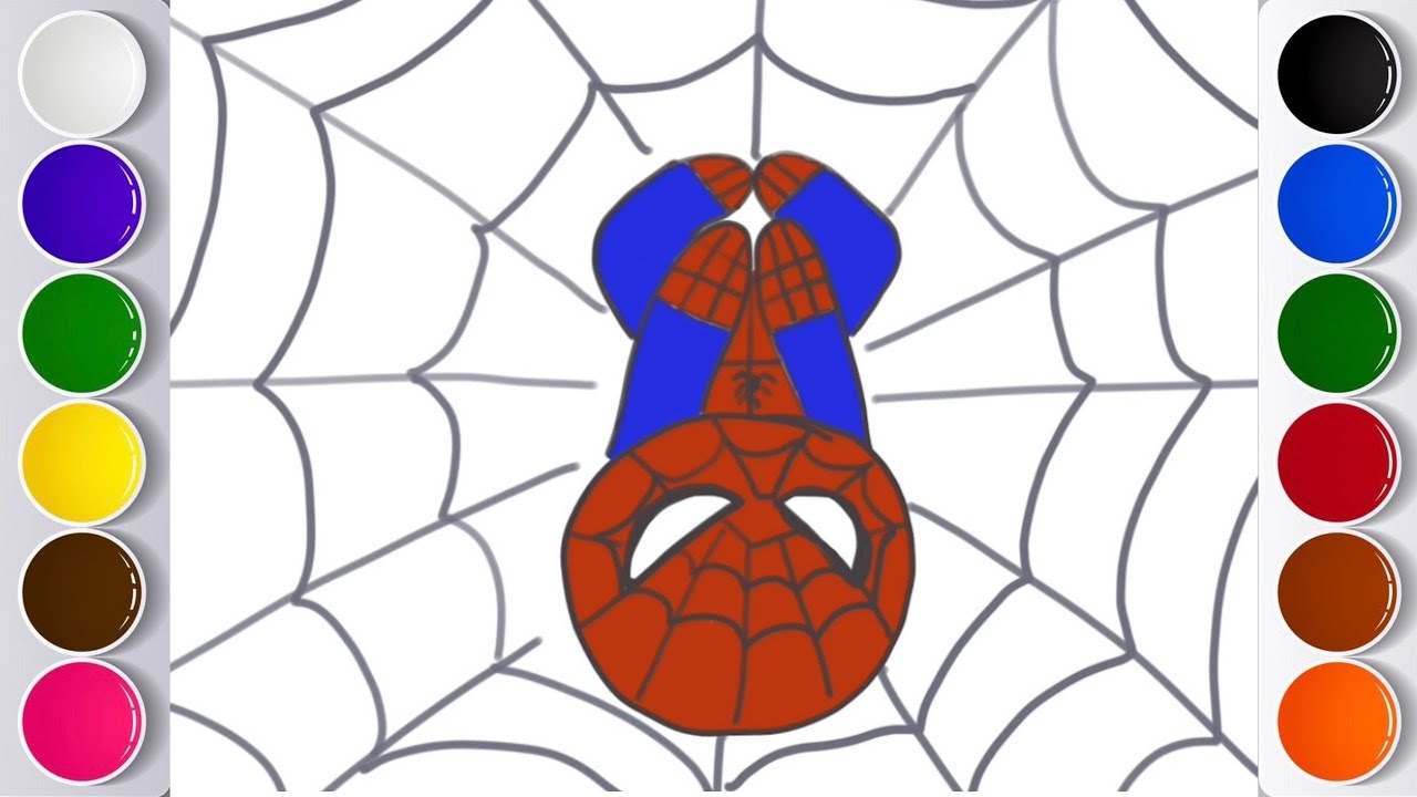 How to Draw Spiderman from Spidey - YouTube