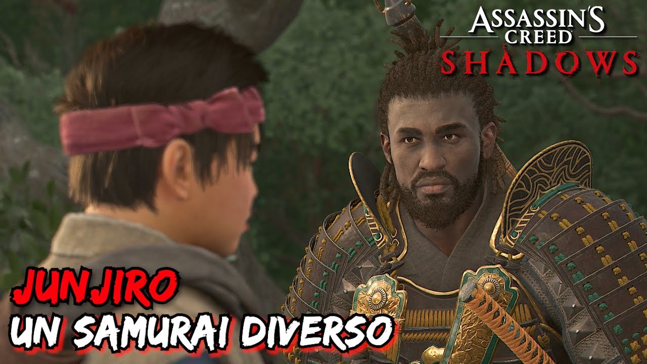 ASSASSIN'S CREED SHADOWS (ITA) - Junjiro 3: Un Samurai Diverso - YouTube