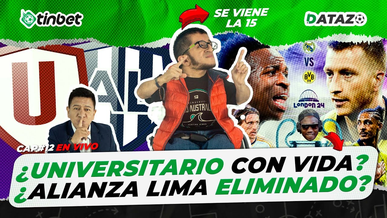 ¡UNIVERSITARIO AÚN CON CHANCES! | ¿ALIANZA SE DESPIDE DE LIBERTADORES? | DATAZO #13 - YouTube