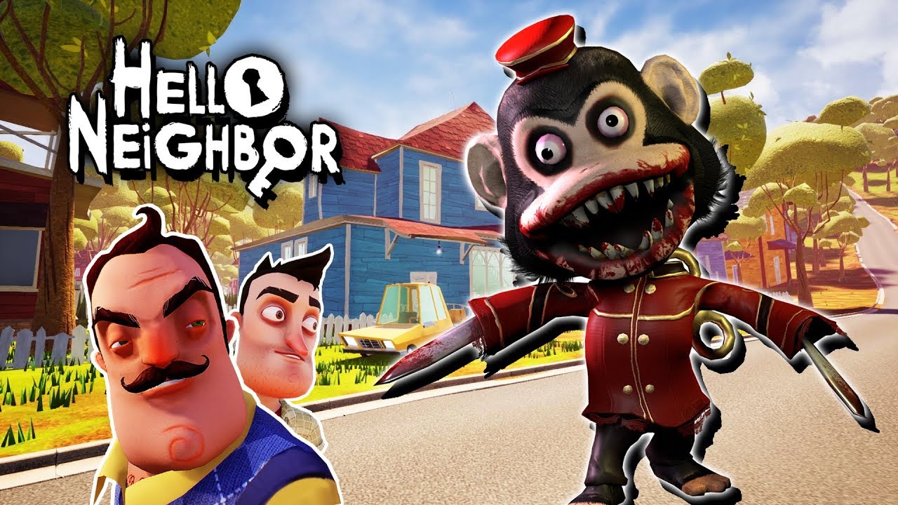 HELLO MURDER MONKEY (Dark Deception) | Hello Neighbor Mod - YouTube