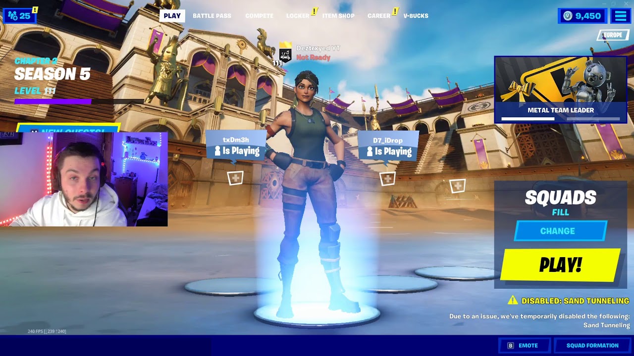 Fortnite Stream WILDCAT SKIN GAMEPLAY! NEW SETTINGS! Controller Player ...