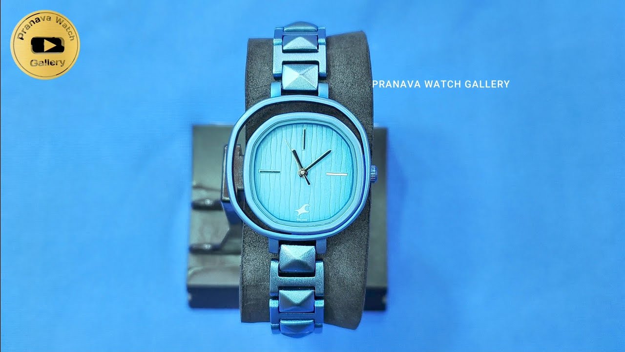 Fastrack Women's Watch 6276QM01 - YouTube