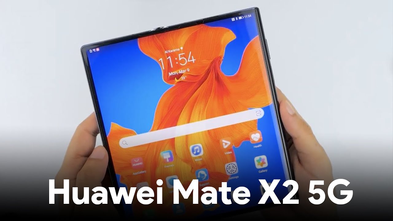 Huawei Mate X2 5G- This Folding phone is Incredible! - YouTube