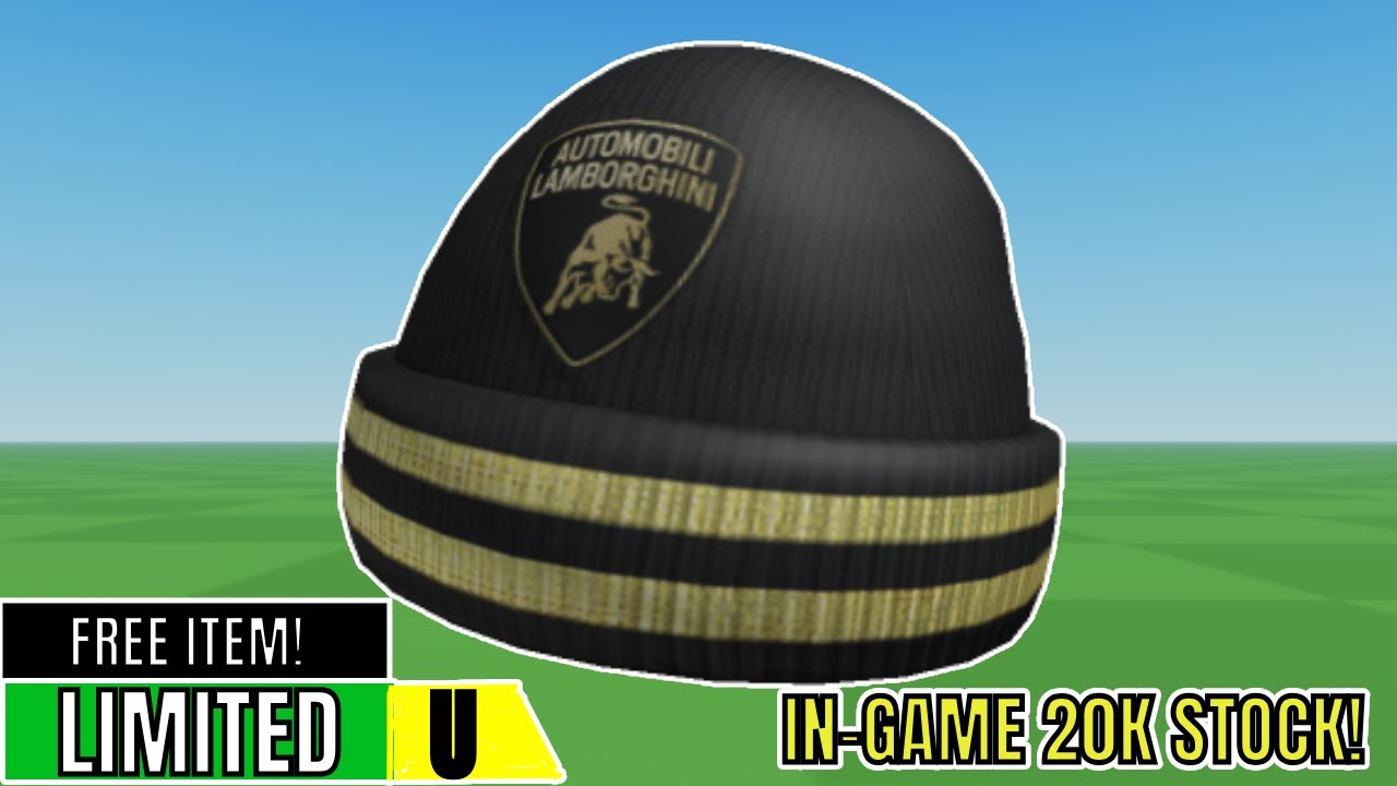 [FREE IN-GAME LIMITED] HOW TO GET THE GOLD BEANIE IN LAMBORGHINI ...