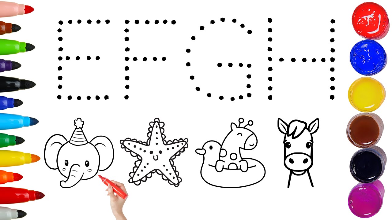 E for elephant | ABC song | ABCD | Kids rhyme | ABC alphabet | Easy ...