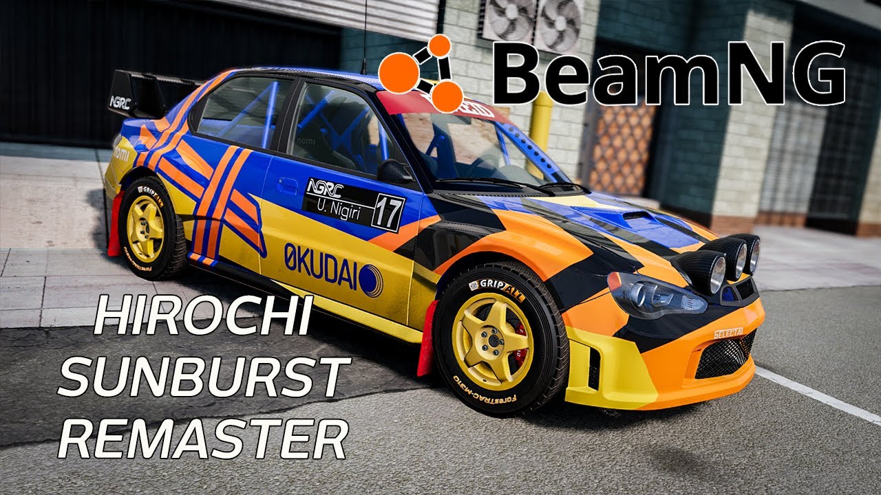 BeamNG | V 0.35 update | Hirochi Sunburst remaster - YouTube
