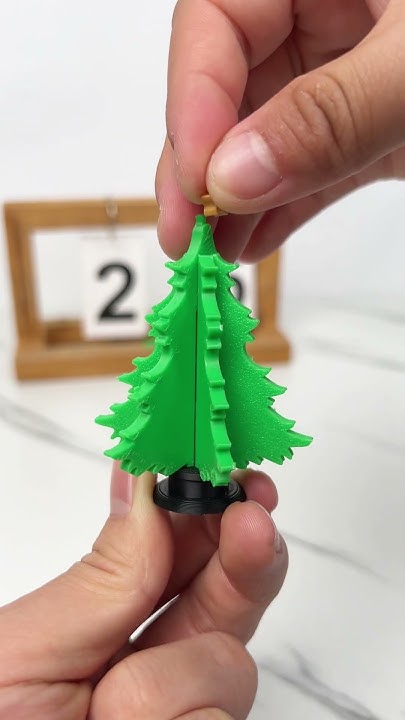 Print a Christmas tree, and watch the joy grow! 🎄 #3DPrinting - YouTube