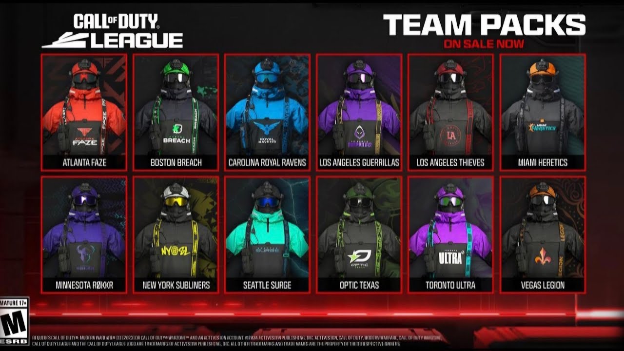 New Bundle Pack - CDL 2024 Skin Reveal - Call Of Duty League - #mwiii ...