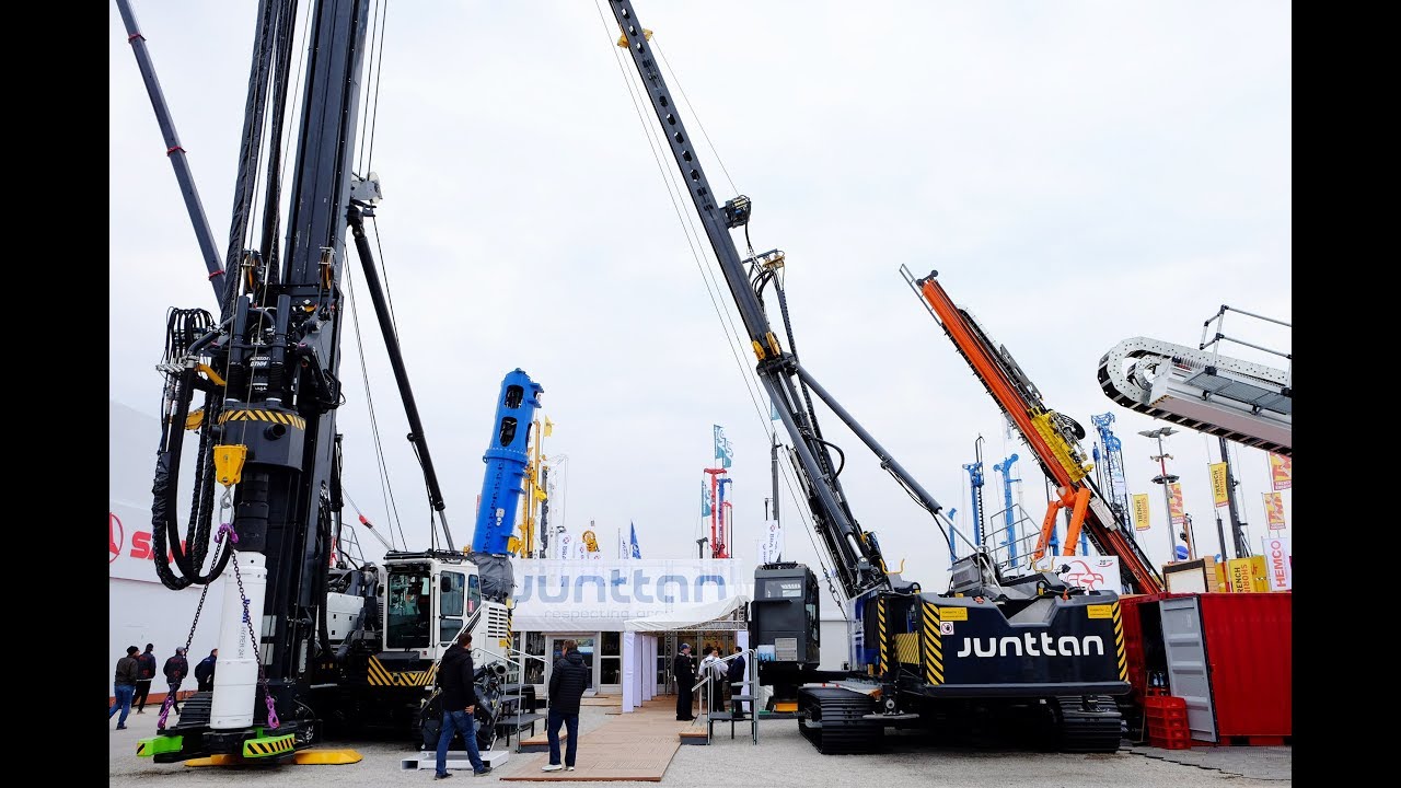 Junttan Success Story at Bauma 2019 - YouTube