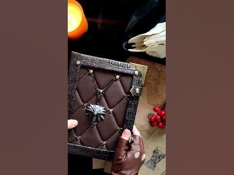 Ведьмак бестиарий книга ручной работы/ The Witcher bestiary handmade ...