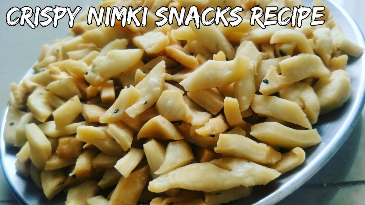 Nimki snacks recipe || crispy nimki recipe || kese banaye nimki ghar pe ...