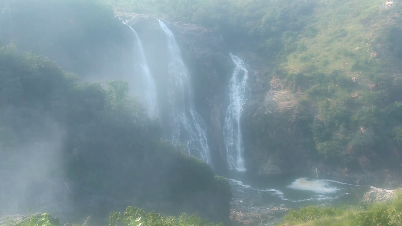 Gaganachukki WaterFalls , ShivanaSamudra - YouTube