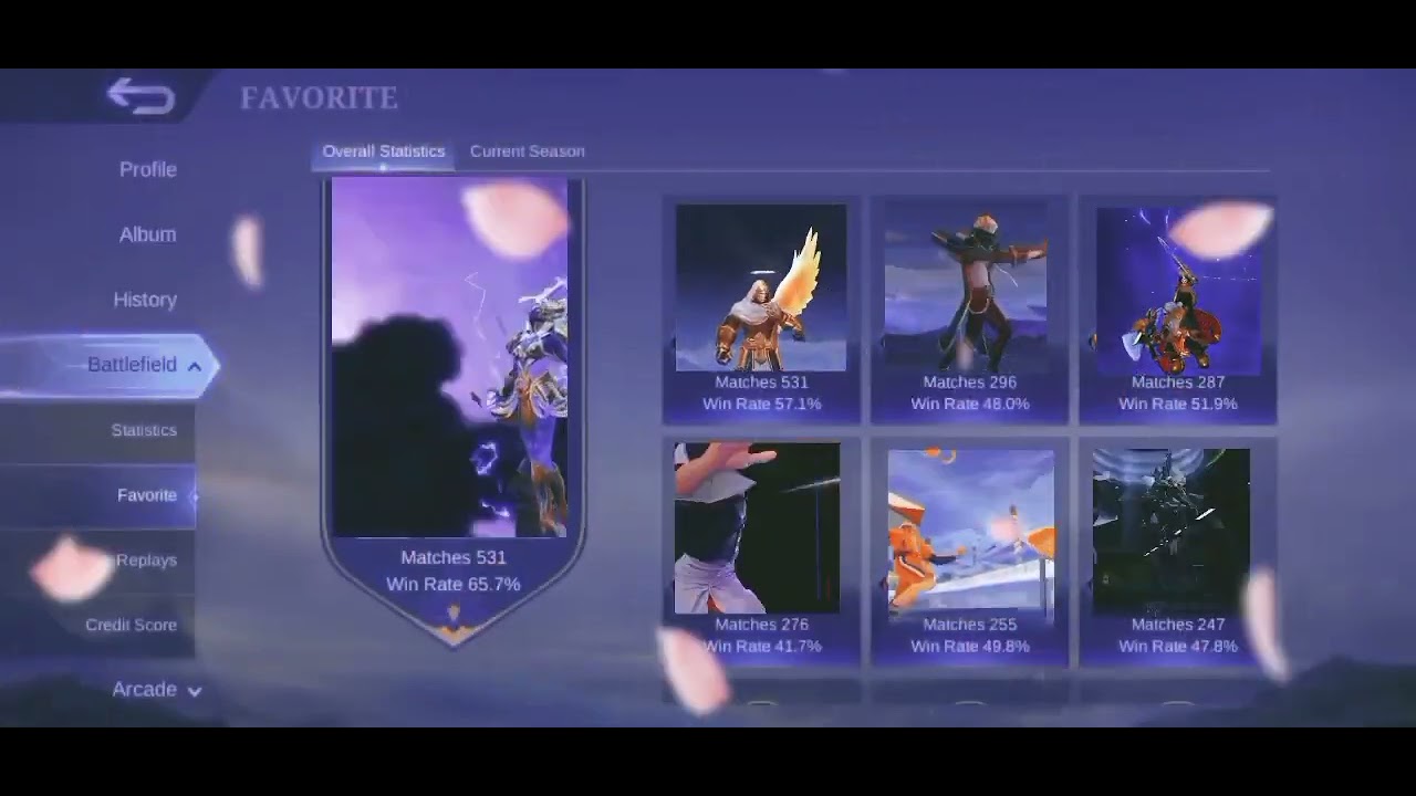 mlbb profile edit [capcut] - YouTube