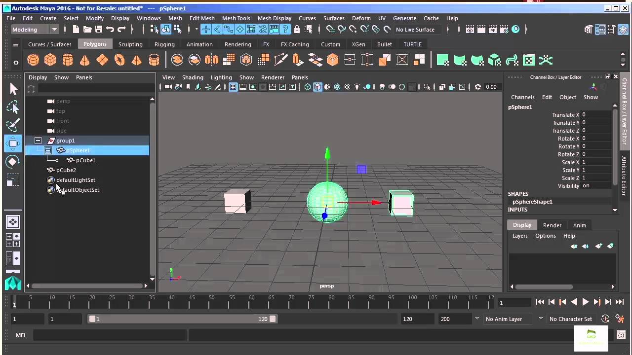 As Maya Tutorial For Beginners 2016 Outerline 08 Youtube