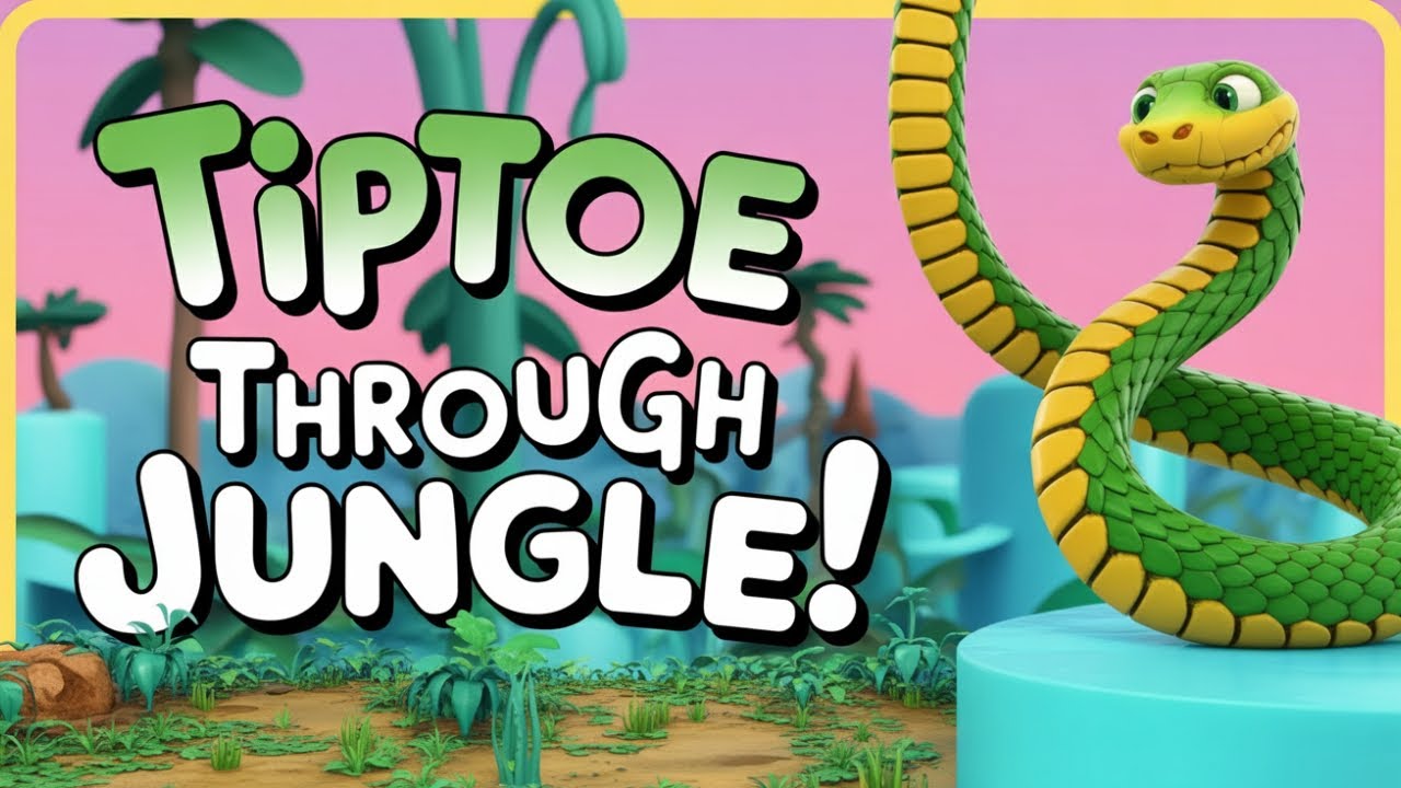 Walking in the Jungle | Animal Adventure Song for Kids | Fun Learning ...