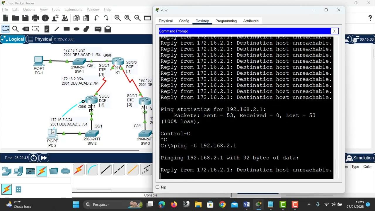Vídeo aula 3 - Configurando Rota Estática IPv4 - YouTube