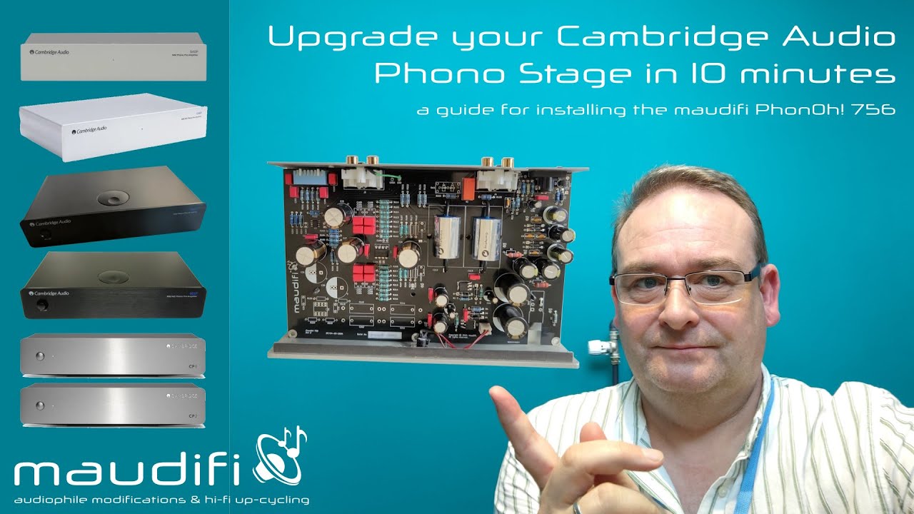 Upgrade your Cambridge Audio Phono Stage in 10 minutes - YouTube