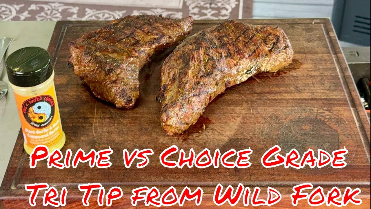 Prime vs Choice Grade Tri Tip Comparison from Wild Fork Foods - YouTube