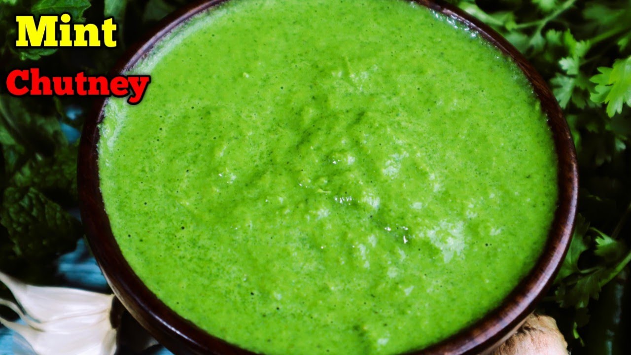 Tandoori Mint Chutney I Mint deep for Tandoor Chicken I Podina Wali ...