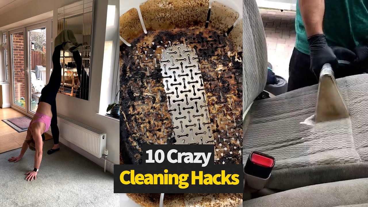 10 Cleaning Hacks to Change your Life! - YouTube
