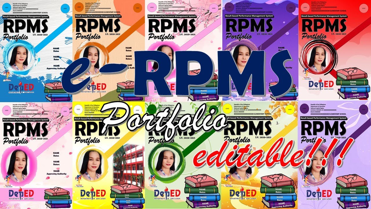 EDITABLE RPMS e- PORTFOLIO 2020-2021(click the link on the description box for free download ...