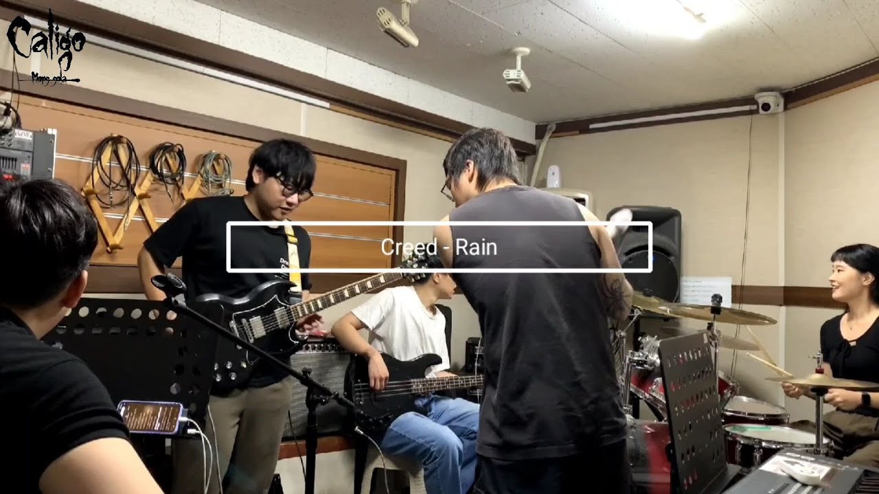 Creed - Rain | 직장인밴드 Caligo | cover - YouTube