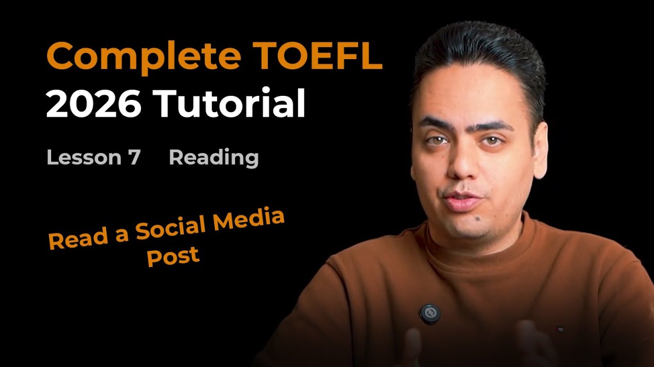 Read a Social Media Post | TOEFL Preparation Course 2026 | Lesson 7 ...