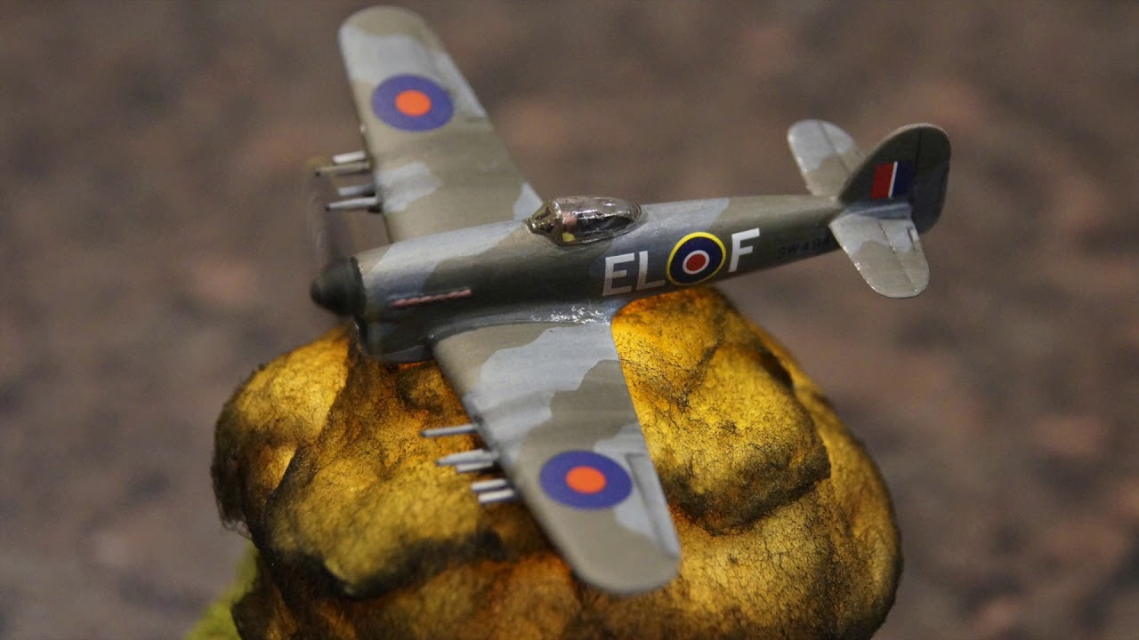 1/144 Hawker Typhoon Diorama - YouTube