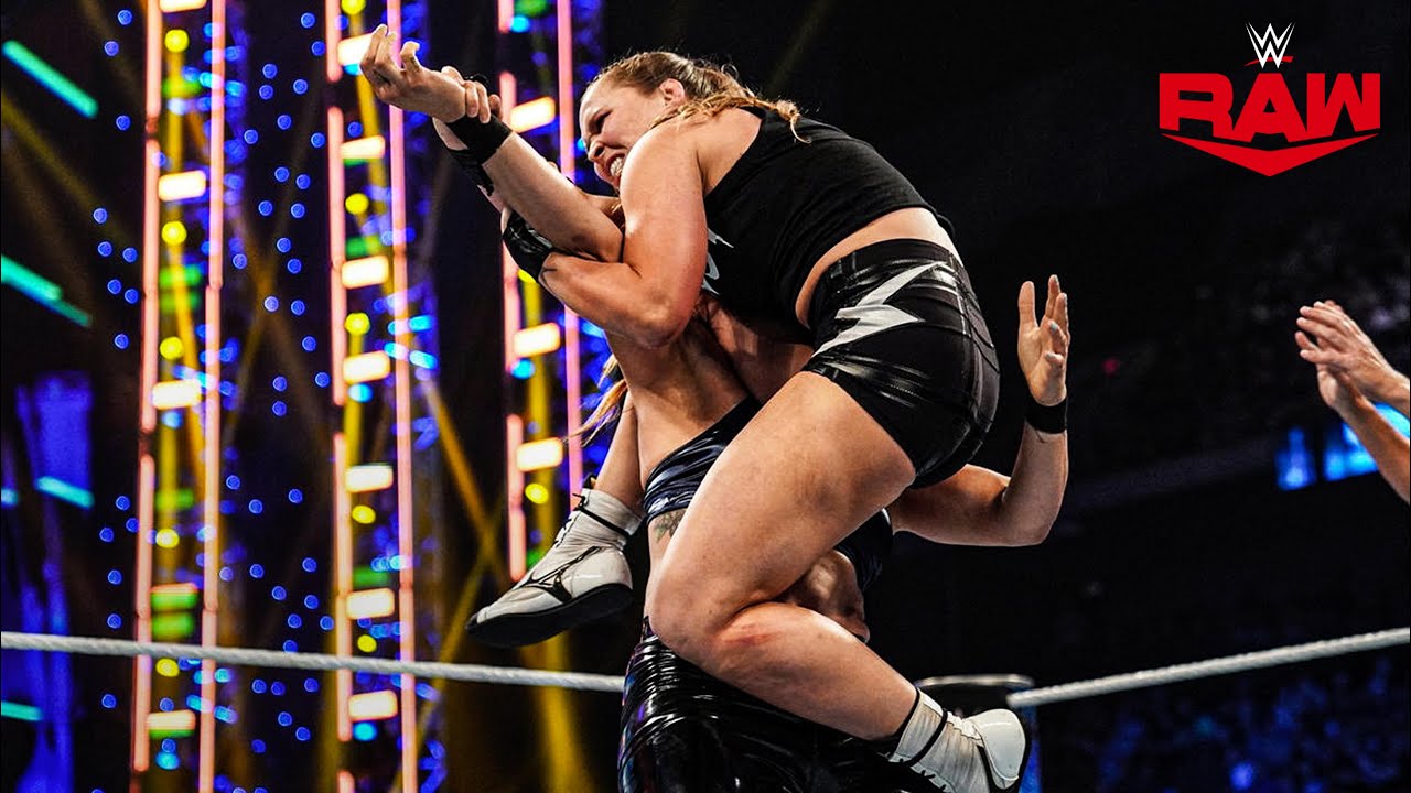 FULL MATCH | Ronda Rousey vs Raquel Rodriguez | WWE Raw Women’s Title ...