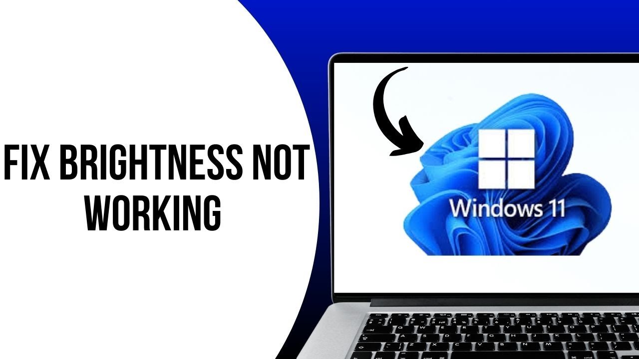 How to fix the issue with brightness not working in windows 11 ? - YouTube
