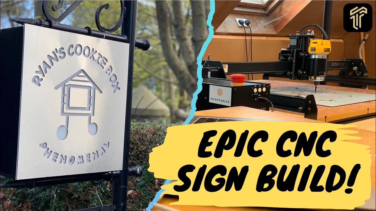 CNC Box Light Sign (Double Sided) - YouTube