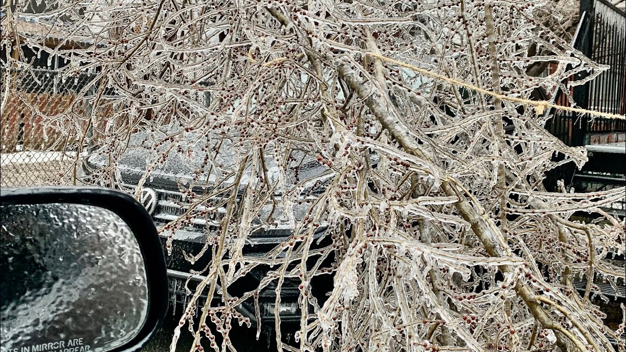 Weather Montreal _ ice and rain mix weather - YouTube
