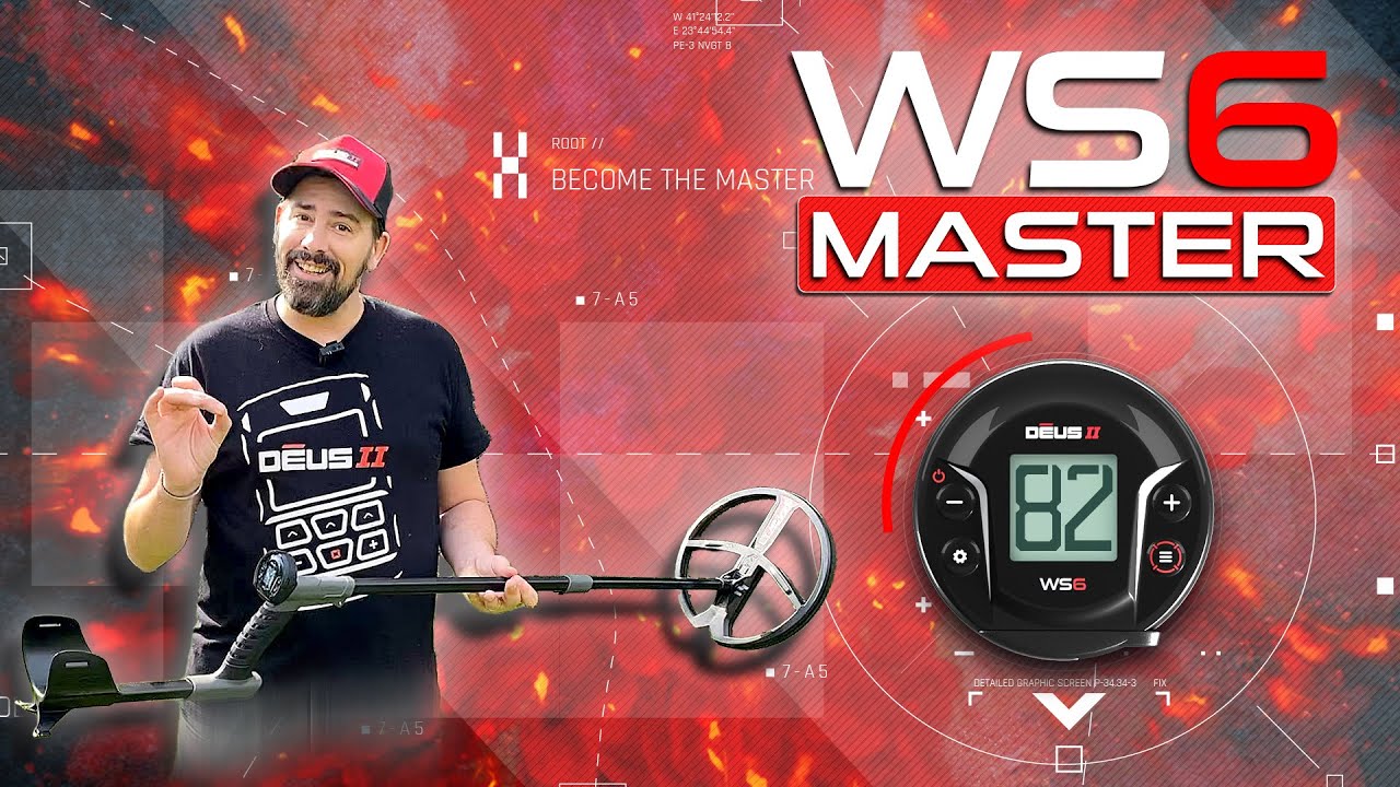 WS6 Master : the best metal detector at this price range #xpdeus2 - YouTube