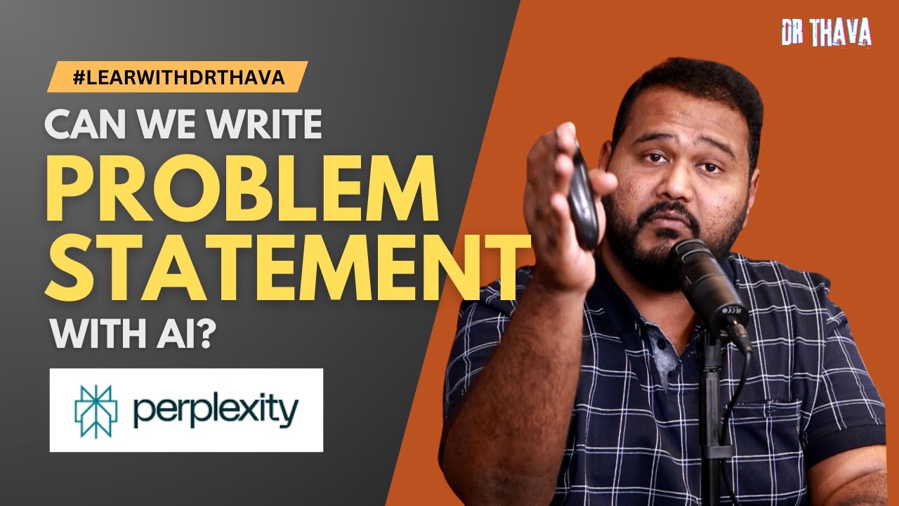 Writing Problem Statement with AI, POSSIBLE? - YouTube