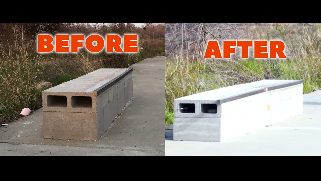 I Upgraded My DIY Skate Ledge! - YouTube