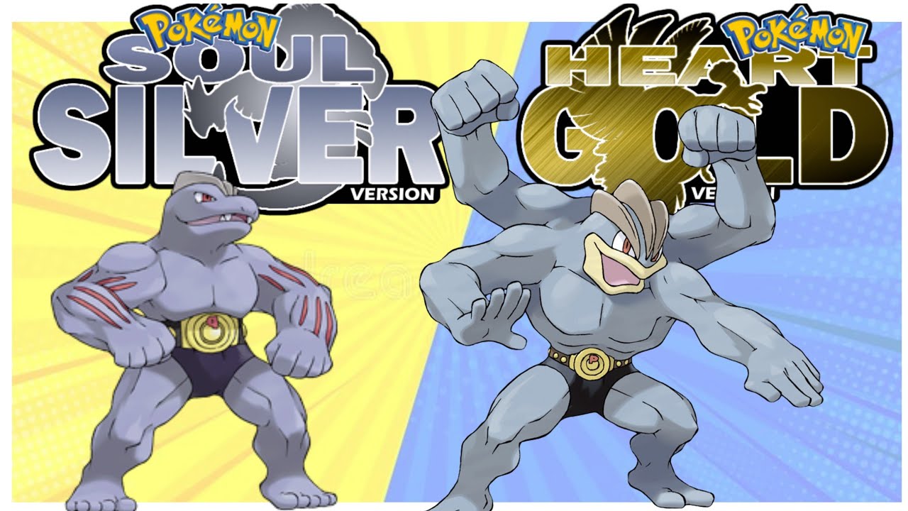 Como capturar machop e evoluir para machamp no Pokémon HEART GOLD ou ...