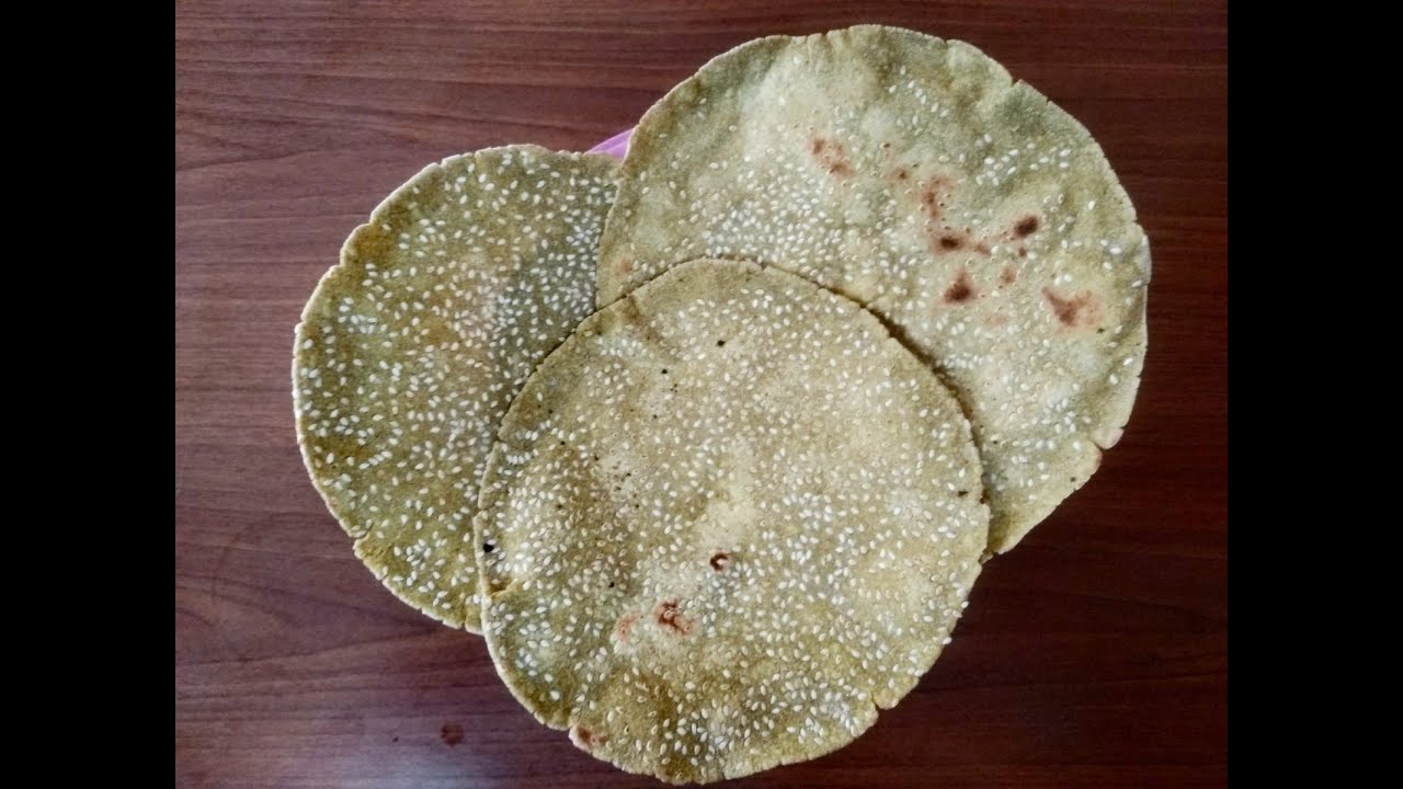 Bajre ki Roti Recipe बाजरी ची भाकरी - Gluten free, Healthy Roti Millet ...