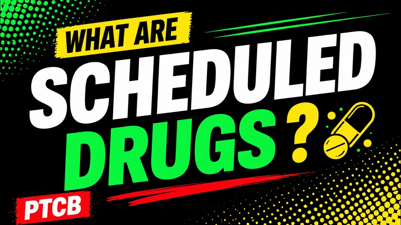 what-are-schedule-drugs-controlled-substances-ptcb-exam-schedule