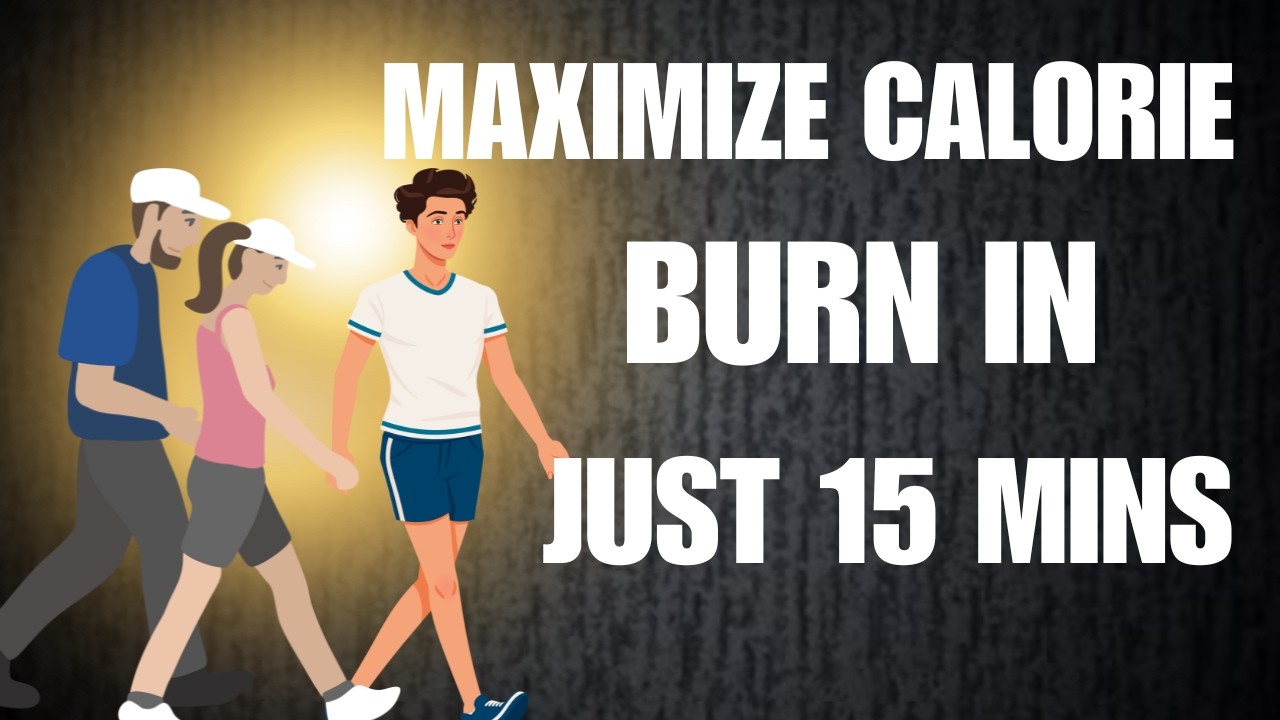 15 Mins Walking Calorie Burn How to maximize calorie burn while walking ...