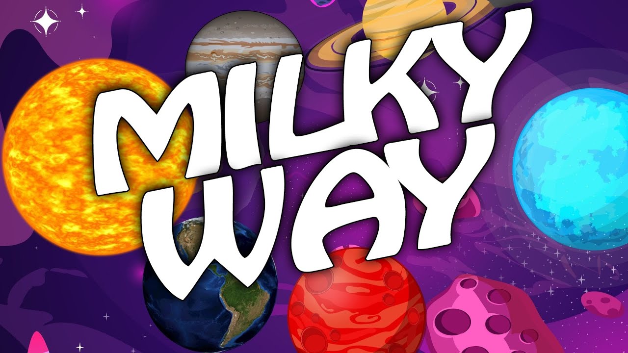 FOR KIDS SOLAR SYSTEM CARTOON VIDEO. MILKY WAY EASY FOR CHILDREN ...