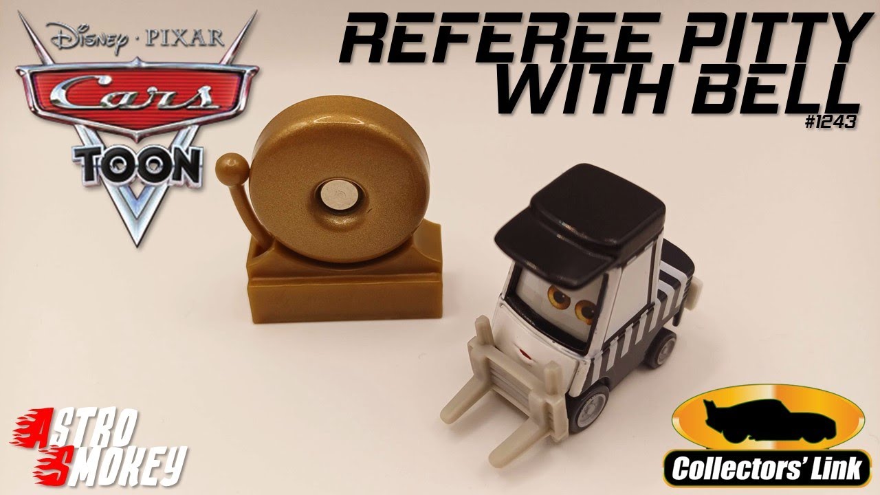 Mattel Disney/Pixar Cars Toons Referee Pitty with Bell (Monster Truck ...