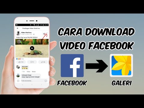 CARA DOWNLOAD VIDEO DI FACEBOOK KE GALERI