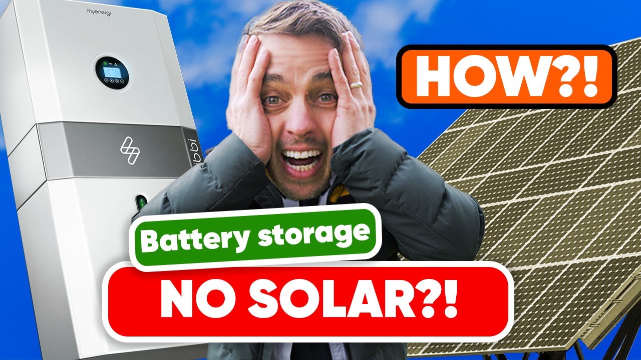 I INSTALLED Battery Storage WITHOUT Solar Panels? NO Problem?! - YouTube